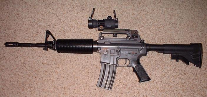 M4A1步枪_360百科